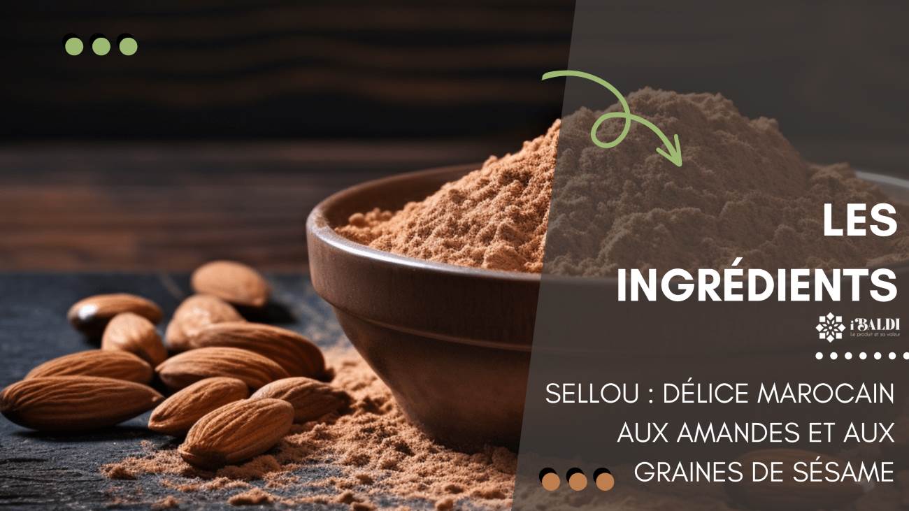 Sellou : Délice Marocain aux Amandes - iBaldi