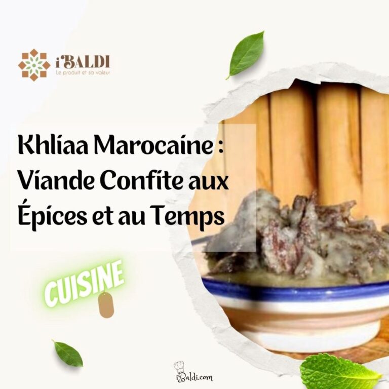 Khliaa Marocaine : Viande Confite aux Épices et au Temps - iBaldi